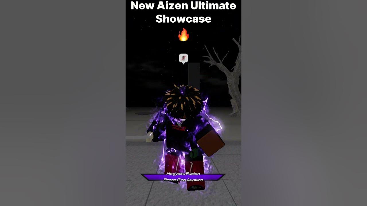 NEW AIZEN ULTIMATE SHOWCASE | Roblox Hollow Battlegrounds - YouTube