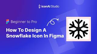 How to Design a Snowflake Icon in Figma | Pixel Perfect UI Icon Tutorial