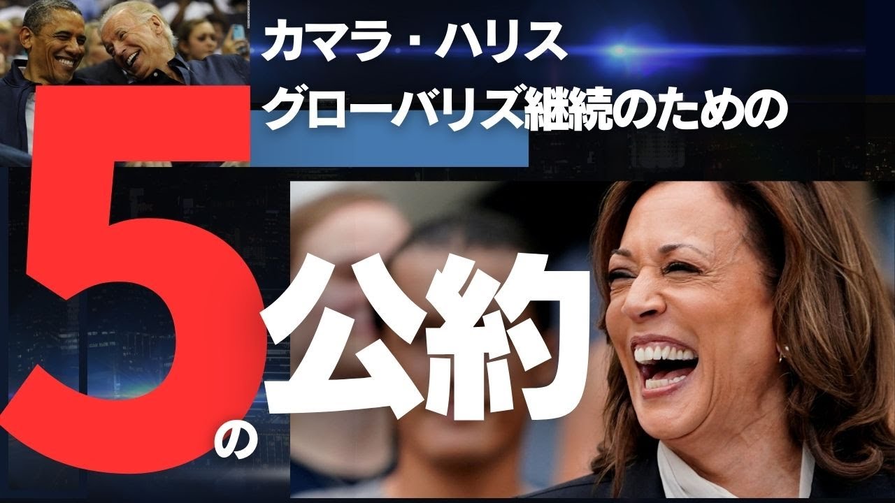 カマラ・ハリスの2024年大統領選政策公約を徹底解説！ US Presidential Election - Karma Harris's ...