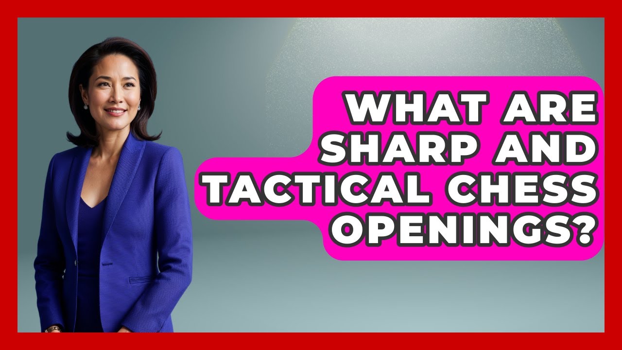 What Are Sharp and Tactical Chess Openings? | The Chess Codex - YouTube