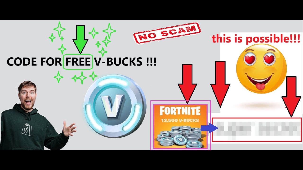 HOW TO GET FREE V-BUCKS! [NO SCAM] - YouTube
