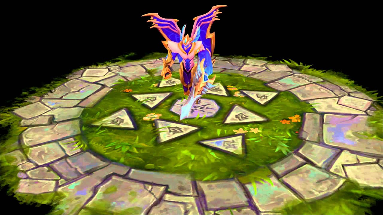 Justicar Aatrox Skin 3D Model running animation - League of Legends ...