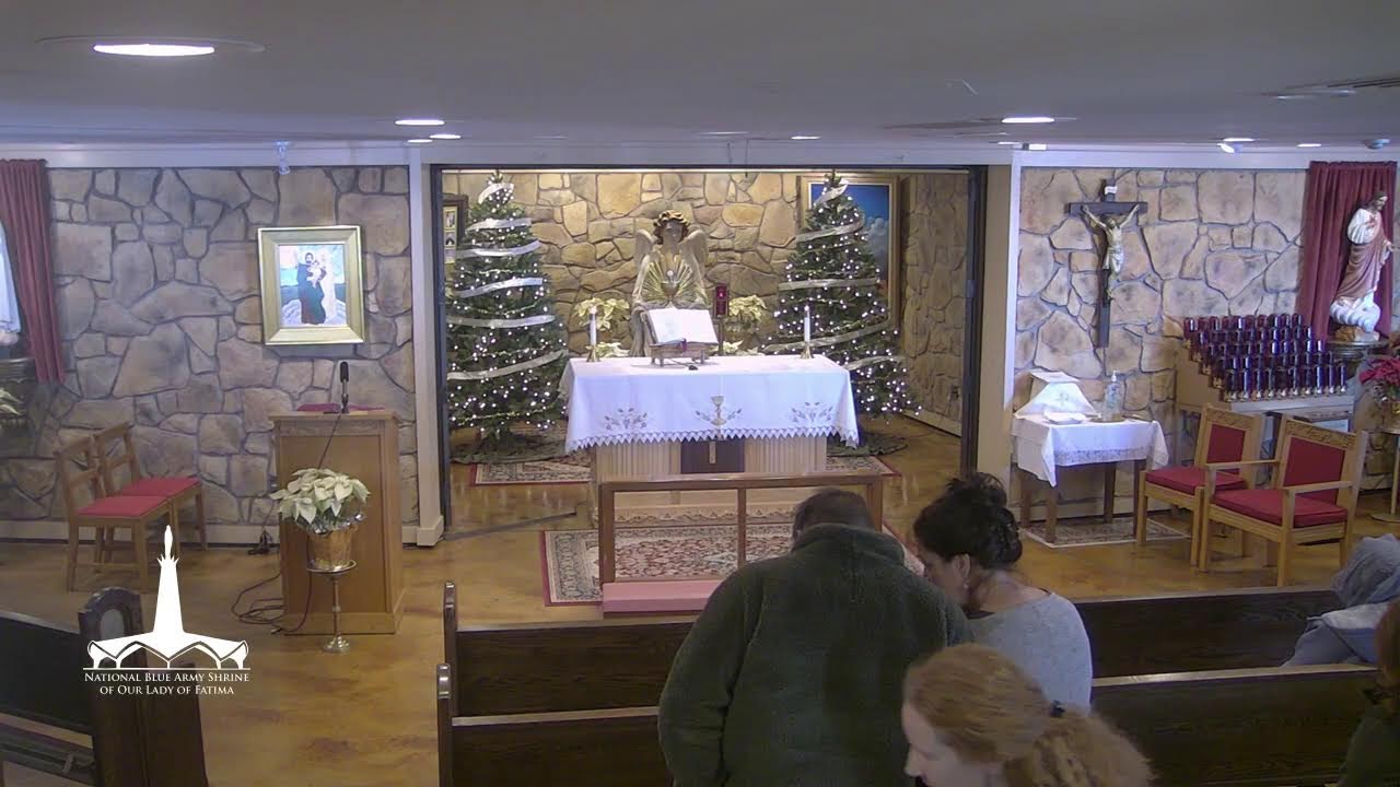 The Rosary and Mass from The Blue Army Shrine of Our Lady of Fatima ...