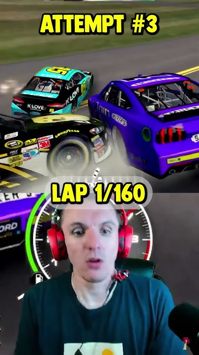 If I crash, I have to restart the race from Lap 1 - YouTube