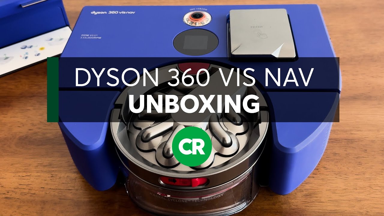Dyson 360 Vis Nav Unboxing | Consumer Reports - YouTube