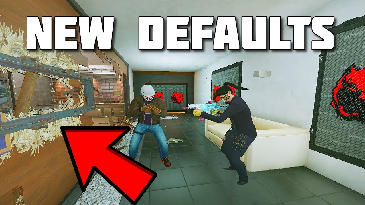 NEW CURSED DEFAULT SETUPS in SIEGE - YouTube