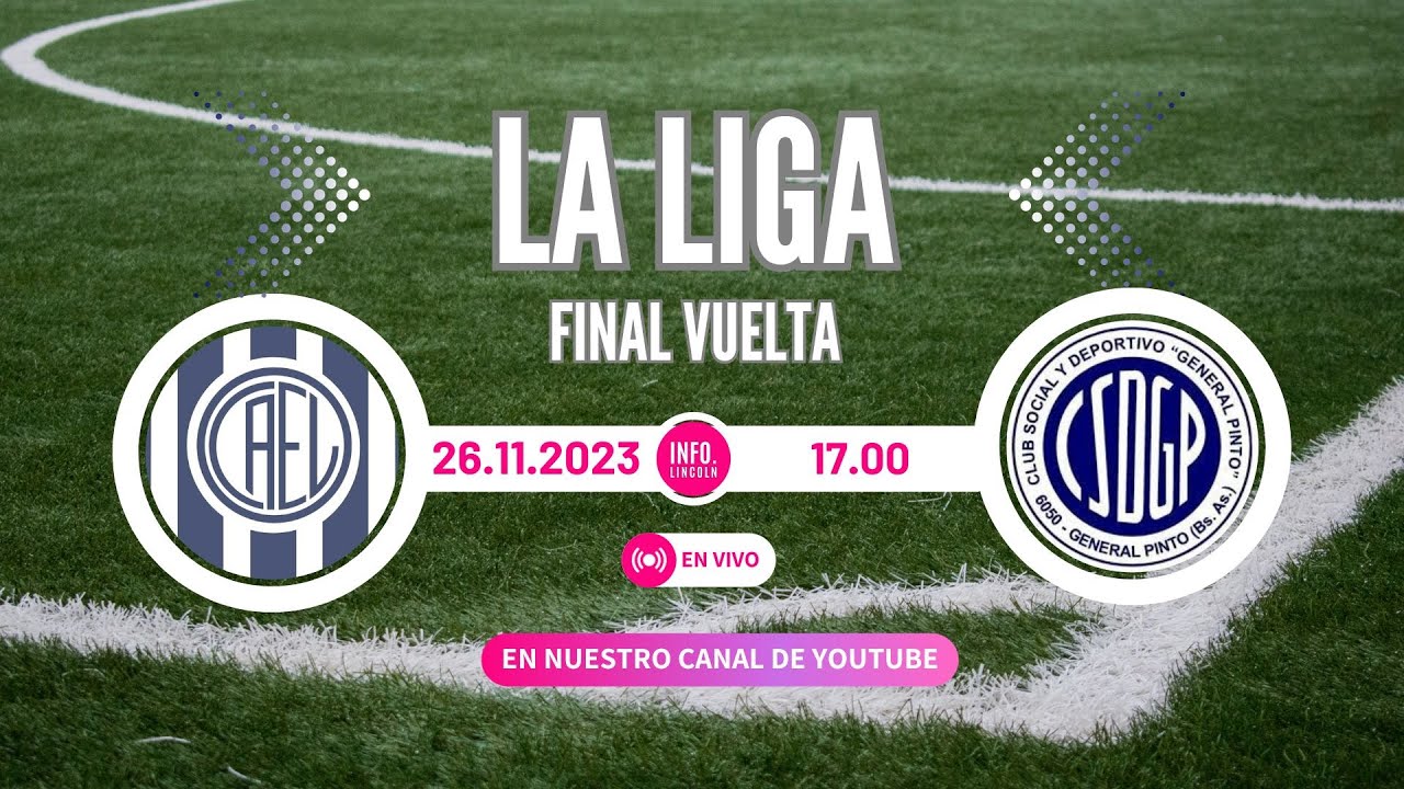 LINQUEÑO (LINCOLN) VS DEPORTIVO (PINTO) | LIGA AMATEUR DE DEPORTES ...