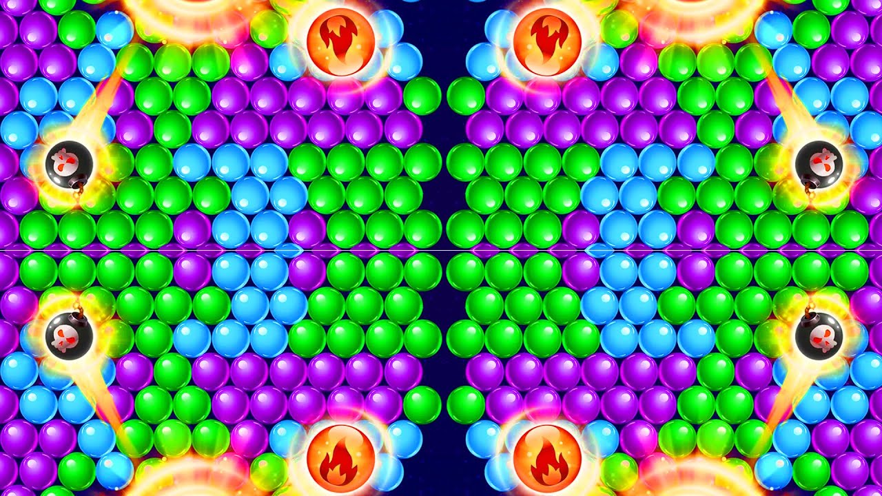 Bubble Shooter Balls Level 55 - 57 🔥 | Best Bubble Shooter Game Android ...
