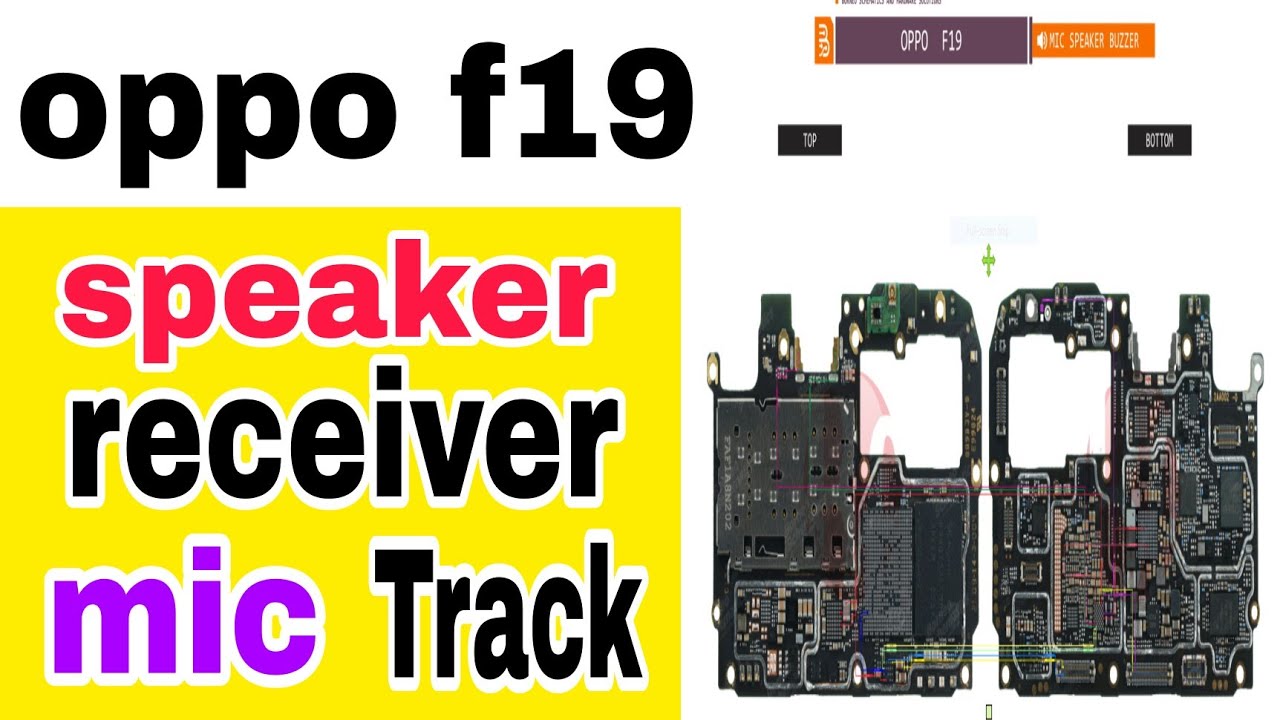 oppo f19 speaker mic receiver problem solution// all track ...