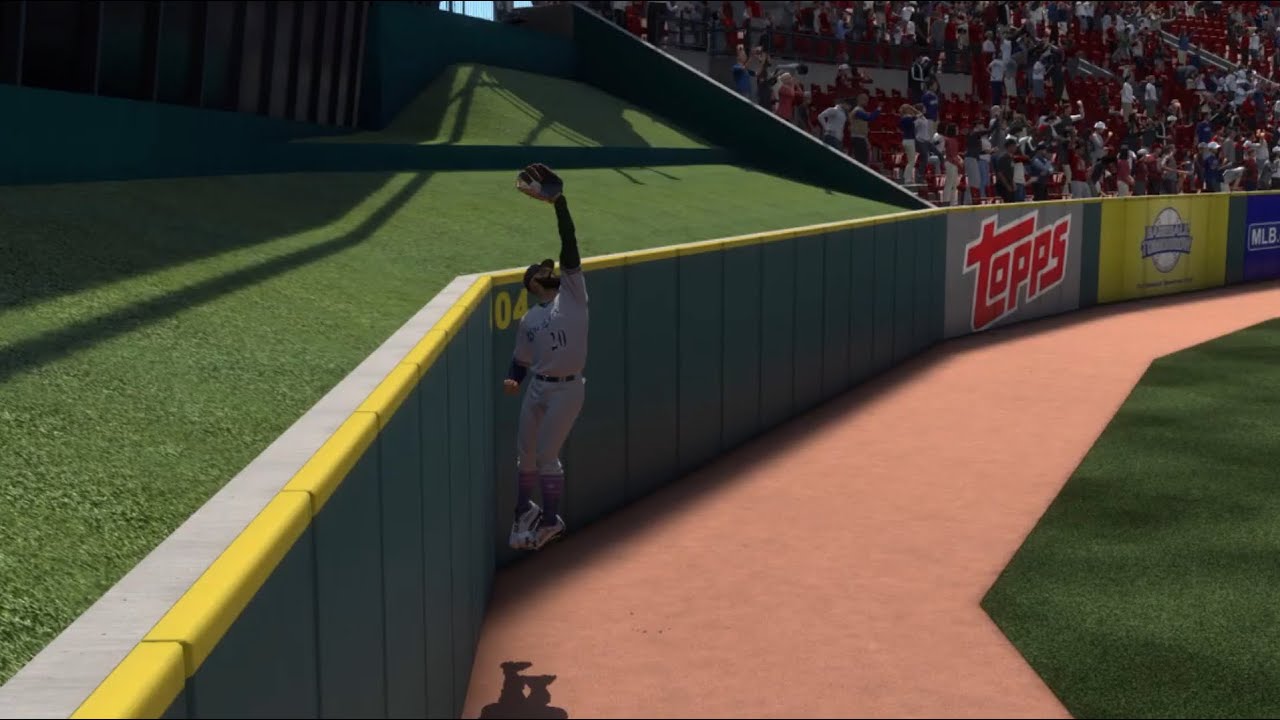 MLB The Show 19- Episode 15, Robbing A Home Run - YouTube