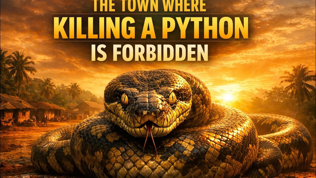 THE TOWN WHERE KILLING PYTHON IS FORBIDDEN - YouTube