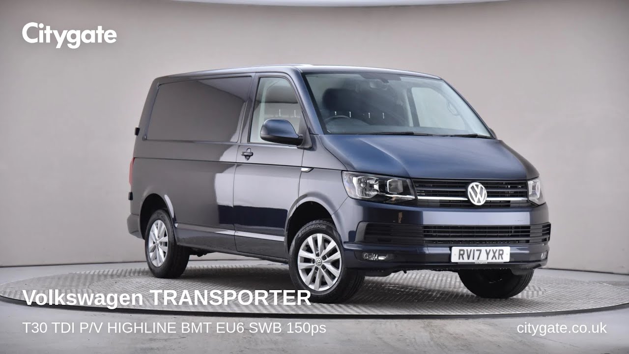 Volkswagen TRANSPORTER - T30 TDI P/V HIGHLINE BMT EU6 SWB 150ps ...