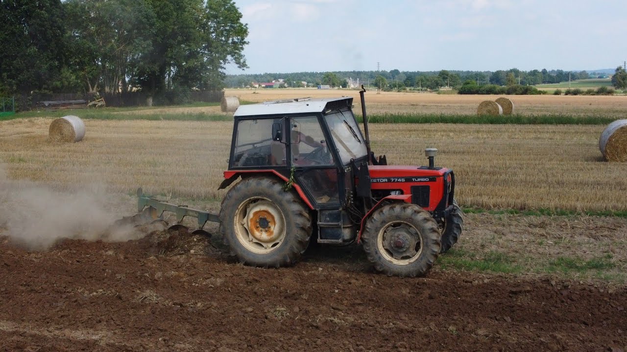 Orba a vláčení 2023 - Zetor 9540 & Zetor 7745 TURBO - YouTube