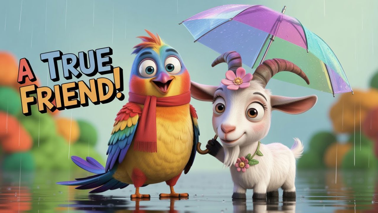 Minnie the Goat & Chitti the Bird 🐐🐦 | A Beautiful Friendship Story for ...