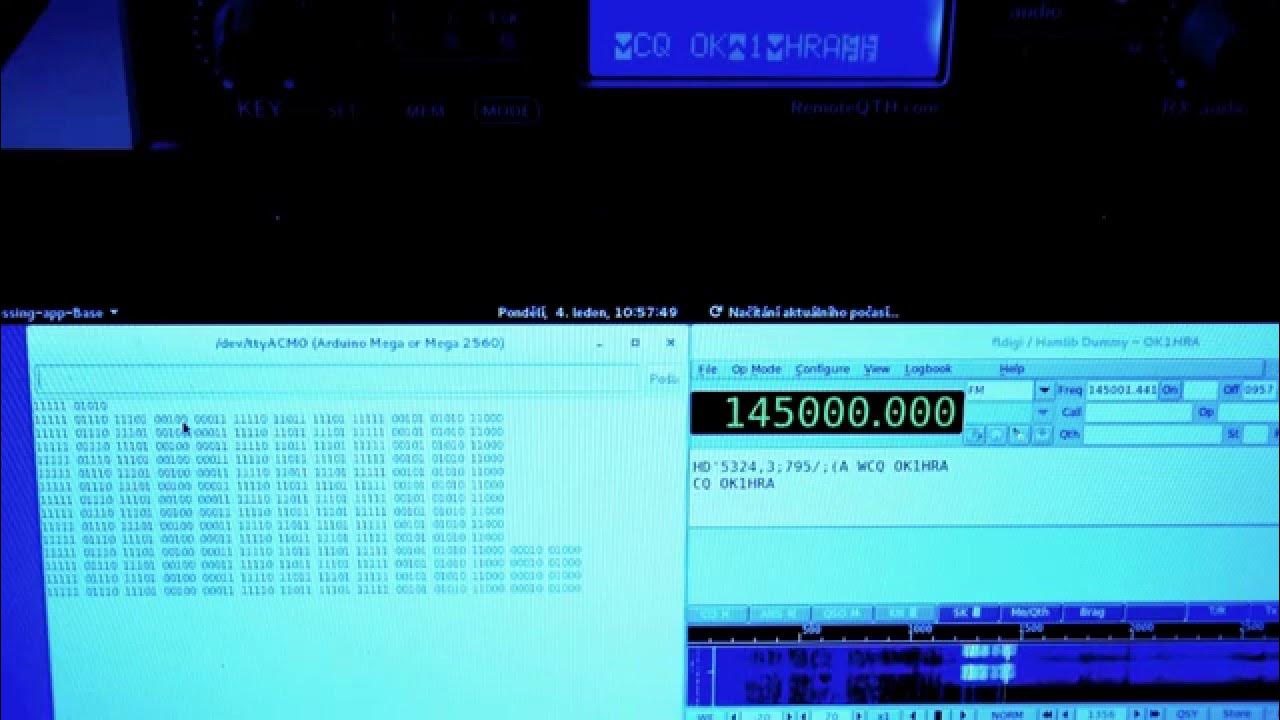 Serial to (A)FSK for Arduino - YouTube