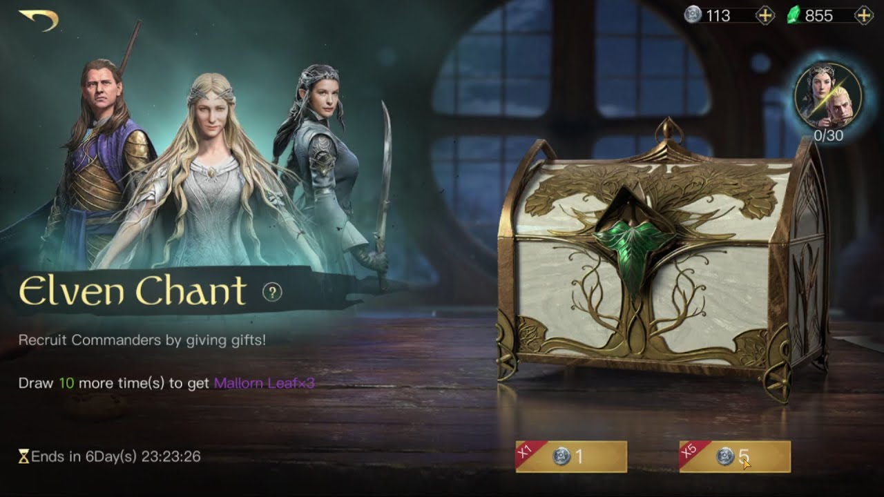 Lord of the Rings: Rise to War-Opening 100x Elven Chant Mathom Chests ...