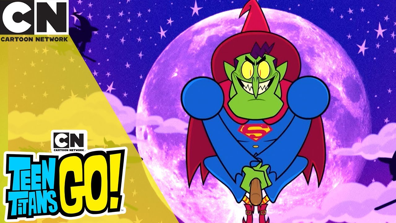 The Halloween When the Justice League Turned Into Witches | Teen Titans ...
