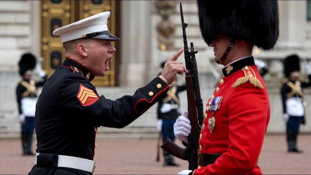 "American Colonel directed Royal Guard to Salute—The Guard's Response ...