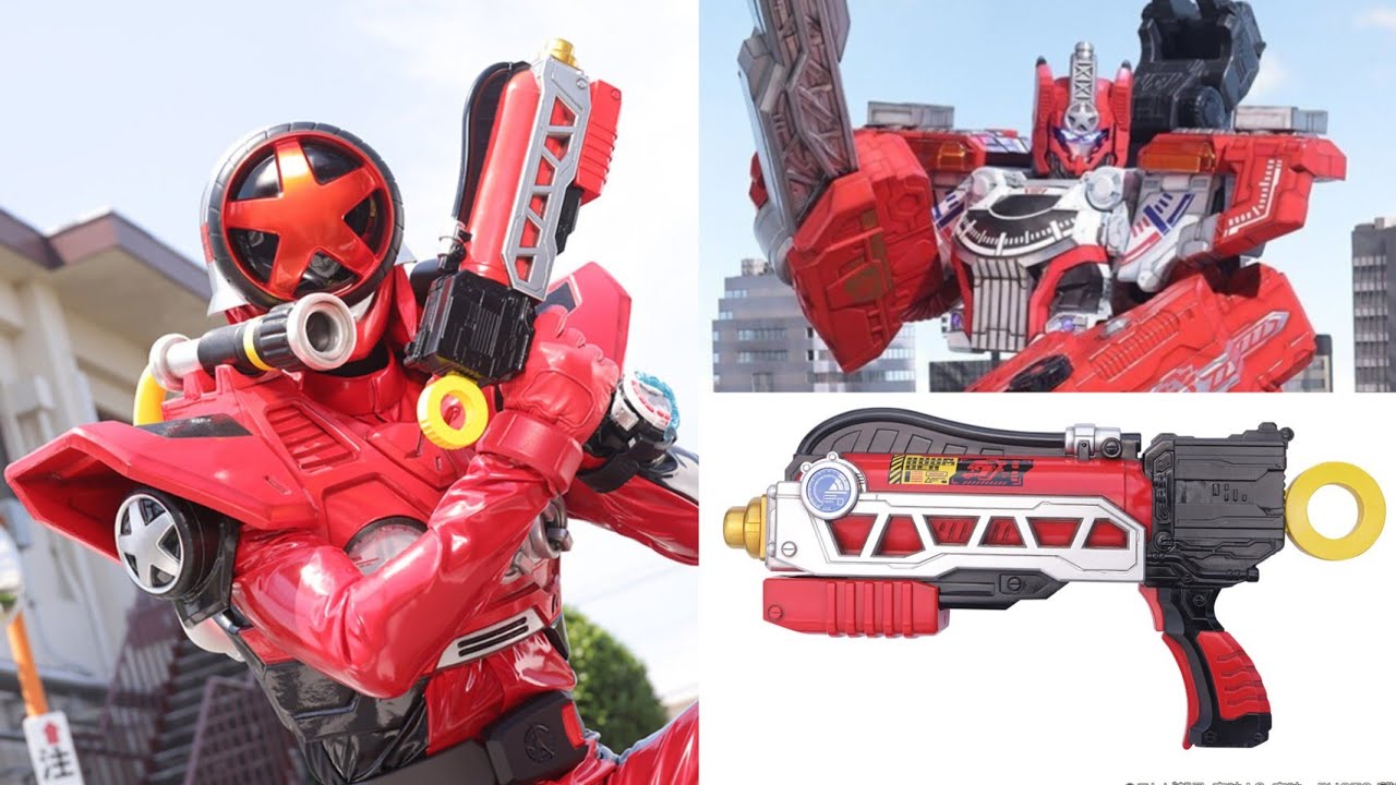 【爆上戦隊ブンブンジャー】最新ブンレッド119登場！新ブンブンジャーロボ119！New Bun Red 119 & New ...