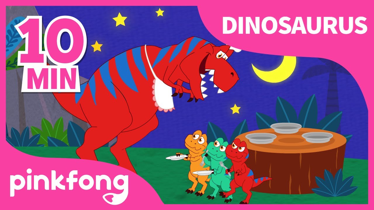 Hari ini Saya Chef dan lain-lain | Kumpulan lagu Dinosaurus | Lagu Anak ...