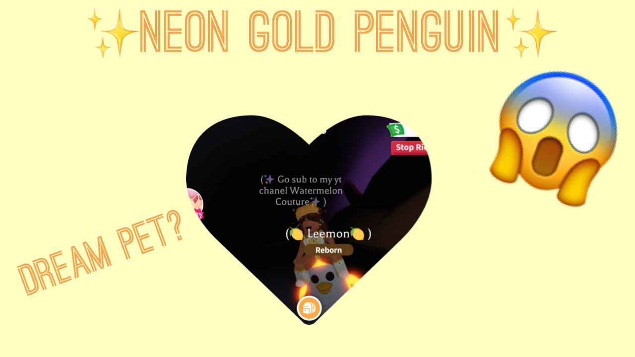 -Neon Gold Penguin?- - YouTube
