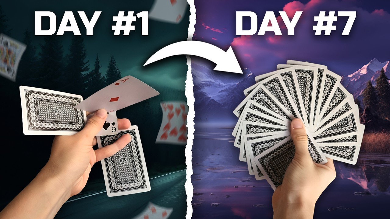 Cardistry Tricks With Zero Experience (Harder Than You Think) - YouTube