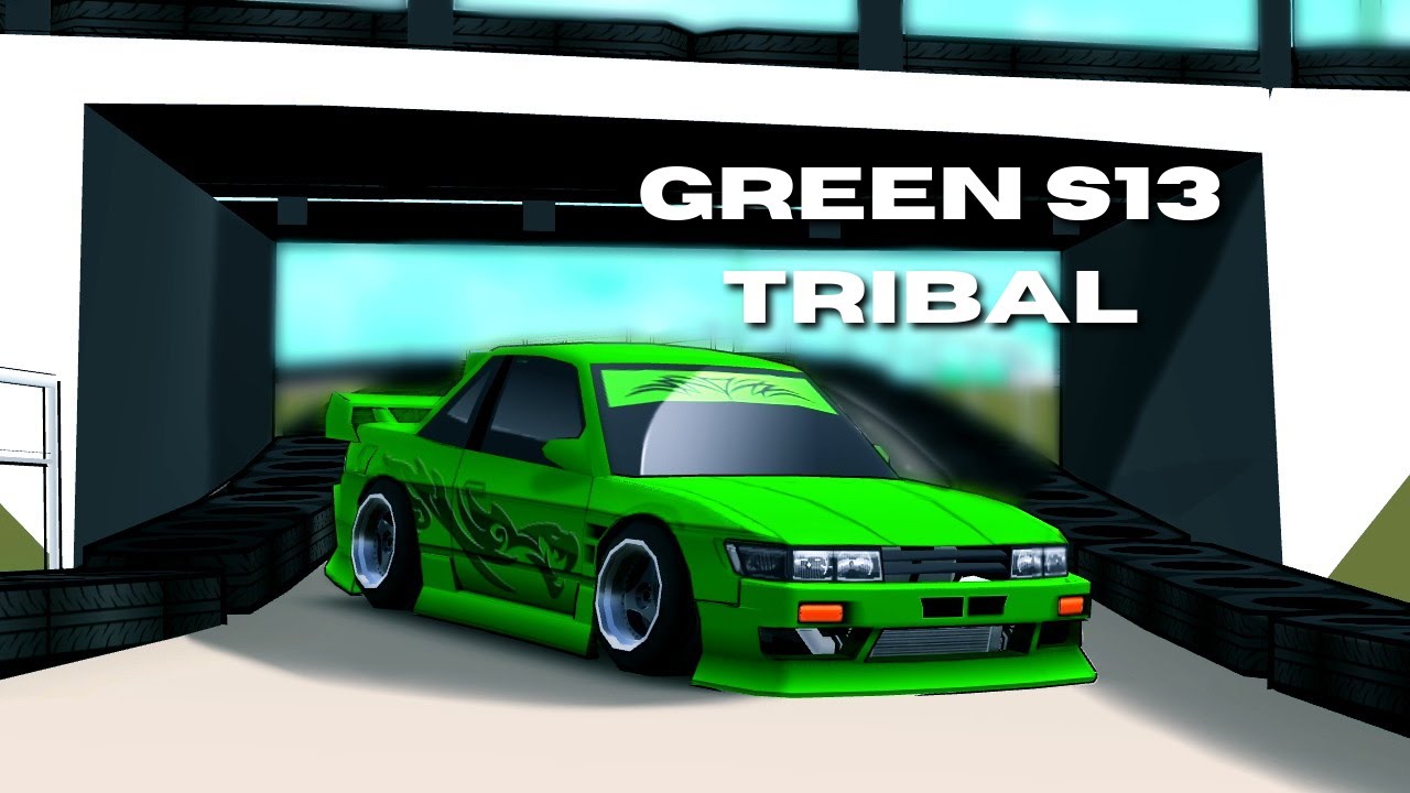 Livery S13 Tribal Green FR Legends 🔥 | Bruno Plots - YouTube