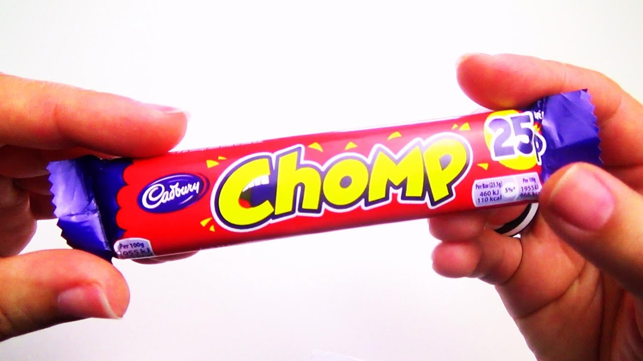 Cadbury - Chomp - Chocolate [Taste & Review] [United Kingdom] - YouTube