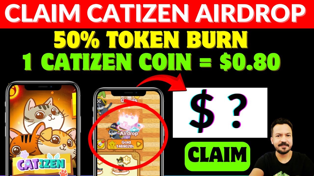 CLAIM CATIZEN AIRDROP NOW ️ HOW TO WITHDRAW CATIZEN TOKENS 💥 CATIZEN 50 ...