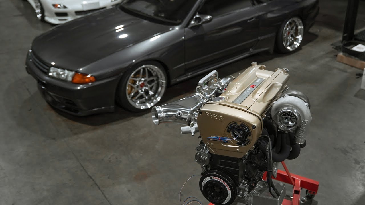 The Heart of GODZILLA is READY! (GTR RB27 + BIG SINGLE TURBO!) - YouTube