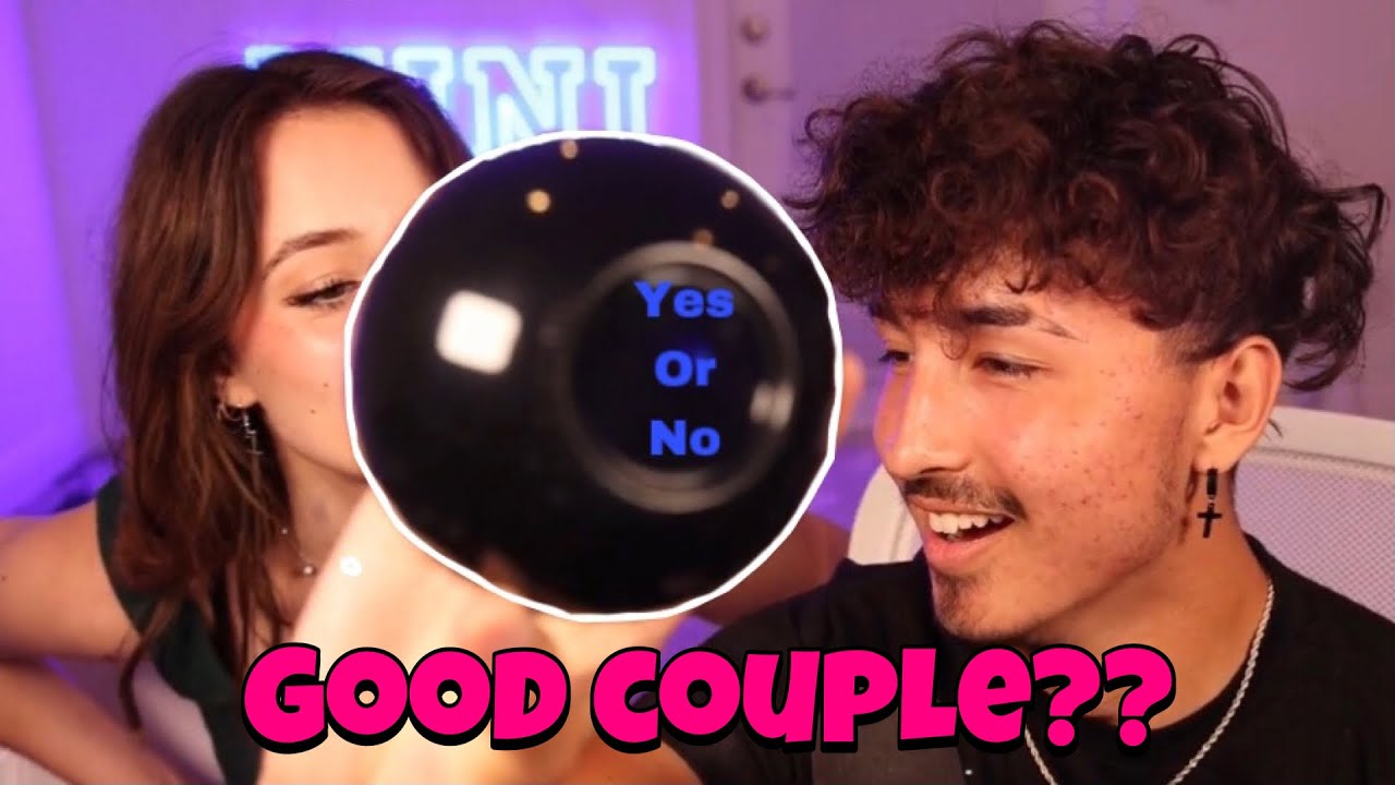 Mini & Hoppy ASKED The MAGIC 8 BALL If They Will Be A GOOD COUPLE - YouTube