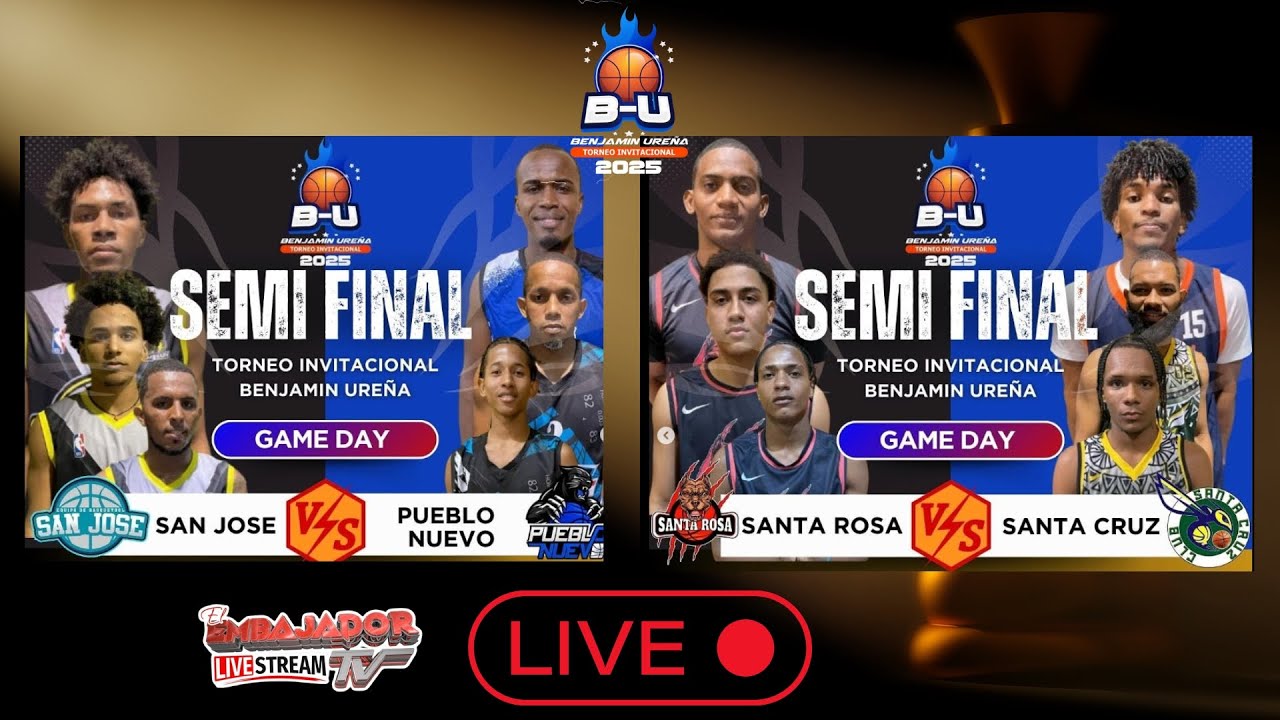 SANTA CRUZ VS SANTA ROSA GAME 2 SEMI FINAL BENJAMIN UREÑA 2025 - YouTube