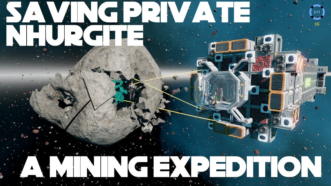 STARBASE- Saving Private Nhurgite Ft. BIG BOSS (A 400 Crate Mining Ship ...