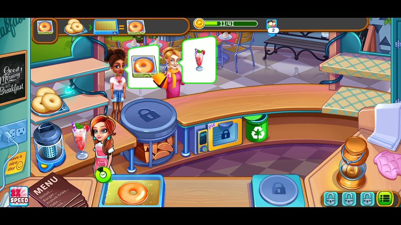 cooking express game level 2 complete and fast - YouTube