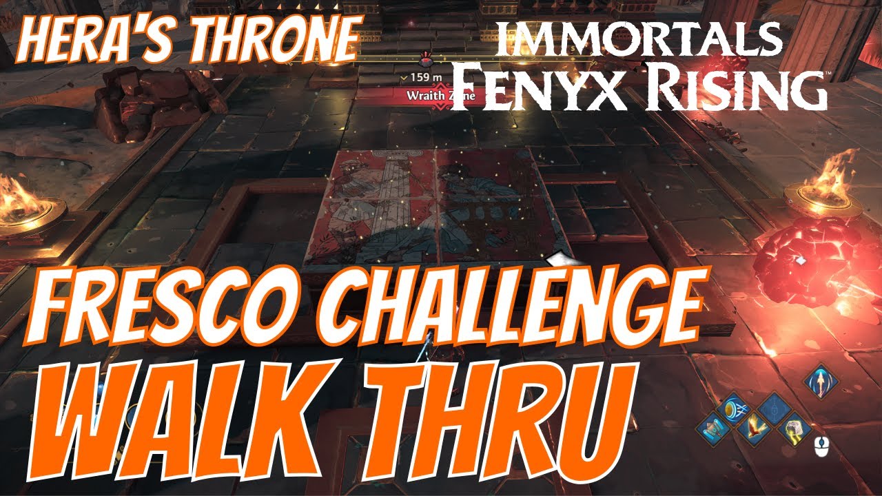Immortals Fenyx Rising | Mythic Challenge Fresco | Hera's Throne - YouTube