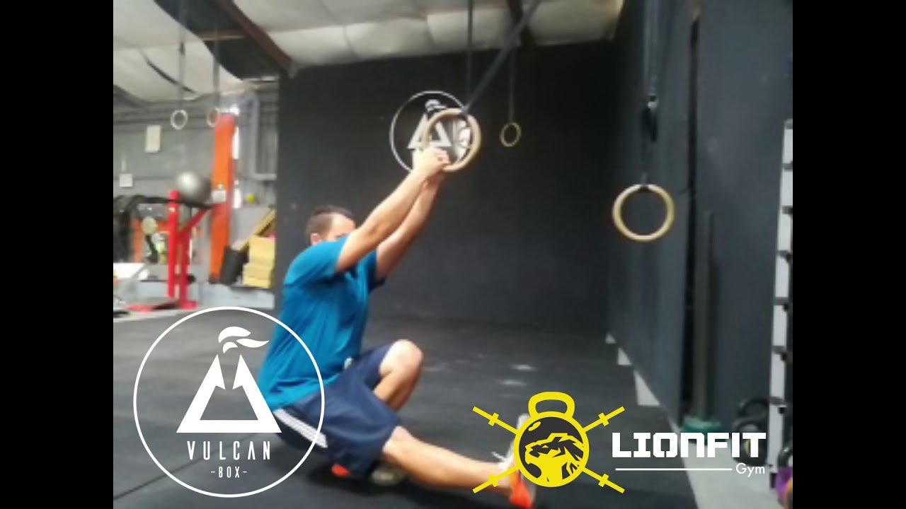 Rings Pistol Squats progresion - YouTube