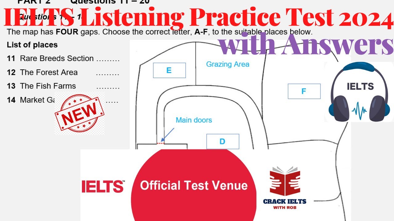 IELTS Listening Practice Test 2024 with Answers | 15.04.2024 - YouTube