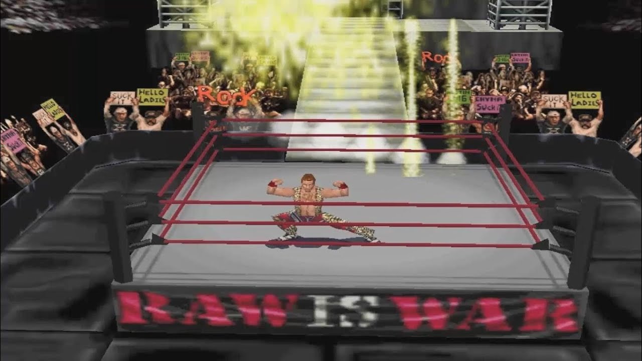 WWF WrestleMania 2000 - Shawn Michaels Entrance (Raw Arena) (Nintendo ...