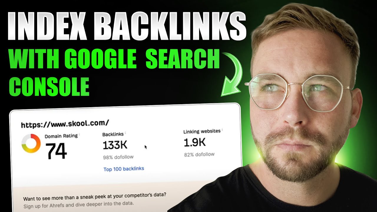 Free DR 76 Skool backlink + Index Backlinks With Google Search Console - YouTube