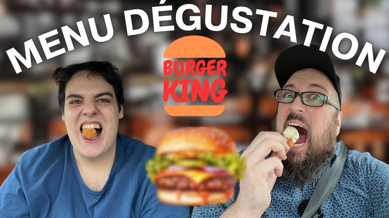 Retour d'un item RARE sur le menu du Burger King! - YouTube