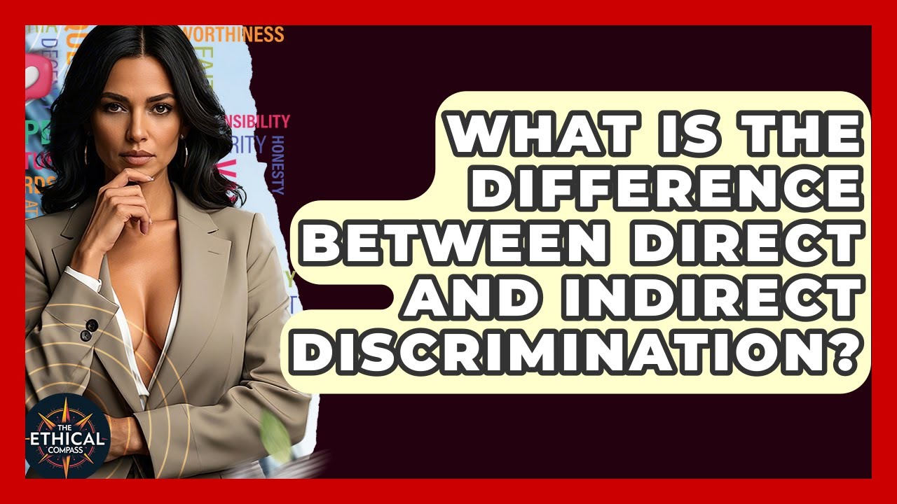 What Is The Difference Between Direct And Indirect Discrimination ...