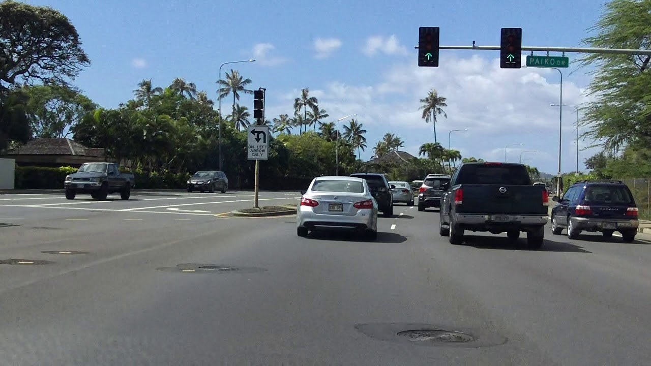 Kalanianaole Highway (HI 72) clockwise (Part 4/5) - YouTube