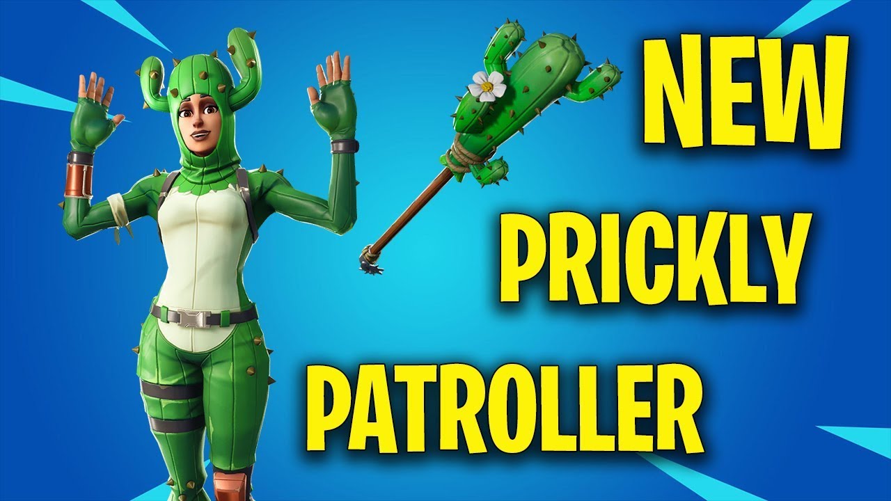 New Prickly Patroller Skin | Fortnite Battle Royale - YouTube