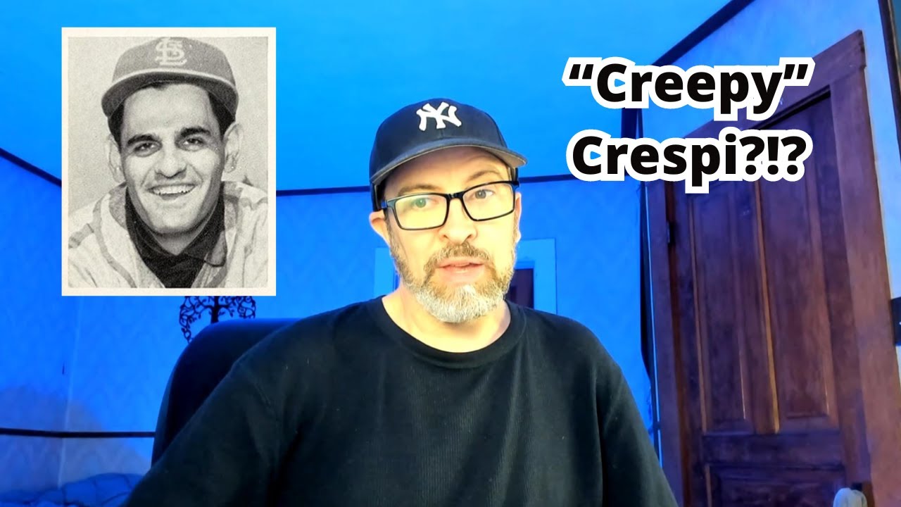 The Story of Frank "Creepy" Crespi - Interesting Baseball Stories - YouTube