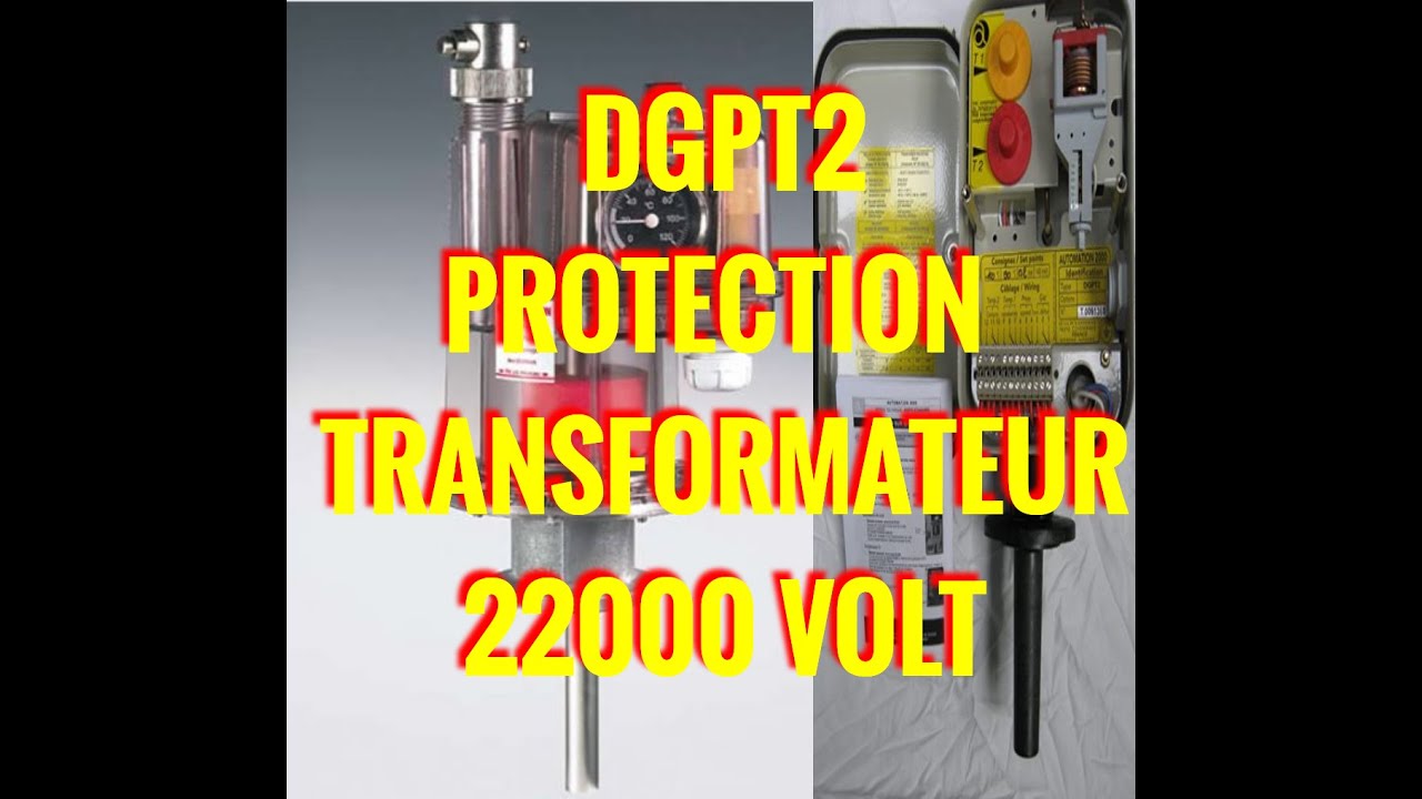 ARMOIRE COMMANDE (DGPT2) Protection transformateur moyen tention - YouTube