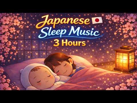 3 Hours Japanese Baby Sleep Music 😴 Música Japonesa Para Dormir Bebés 🌙 Soft Lullabies & Calm Night