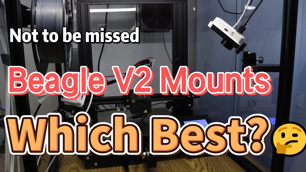 Beagle V2 Camera Mounts: Best 3D Printer Views for Time-lapse ...