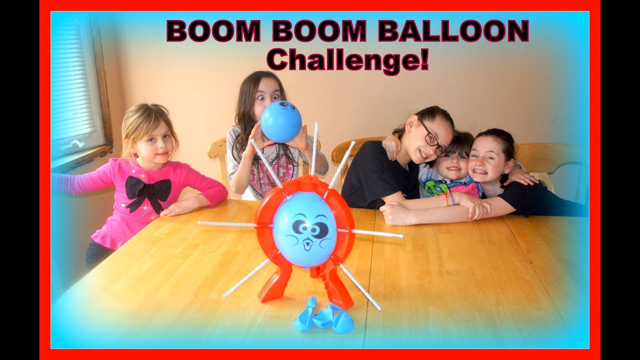 BOOM BOOM BALLOON Challenge - Who Will Be Victorious? - YouTube