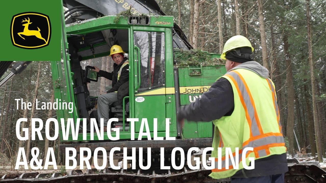 Growing Tall | A&A Brochu Logging | John Deere Forestry - YouTube
