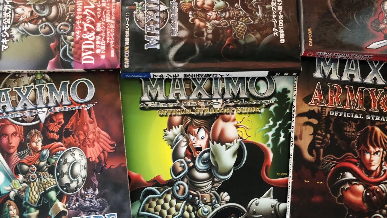 Maximo Ghosts to Glory & Army of Zin: All the Maximo Official Guides ...